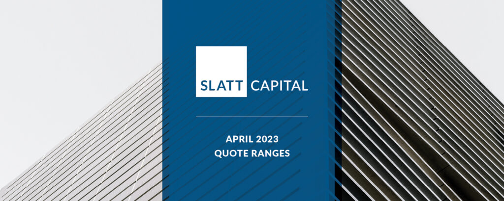 April 2023 CRE Interest Rate Ranges & Lowest Rates: Past 60 Days ...